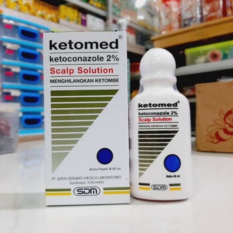 Jual KETOMED scalp shampo ketombe 60 ml | Shopee Indonesia