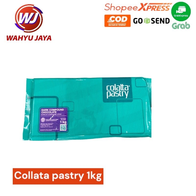 Jual collata pastry com dark 1kg | Shopee Indonesia