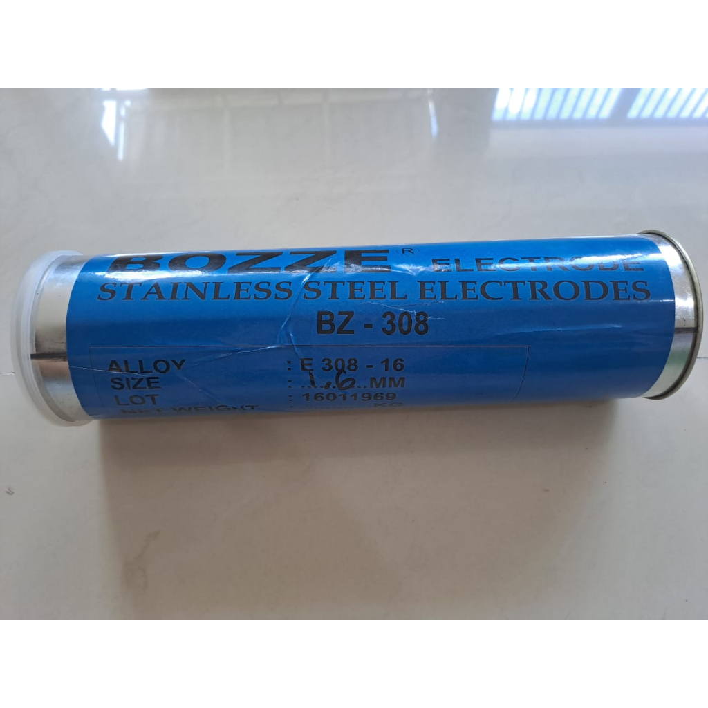 Jual Kawat Las Stainless 1.6mm x 25mm BOZZE Kawat Las Stainless Steel ...