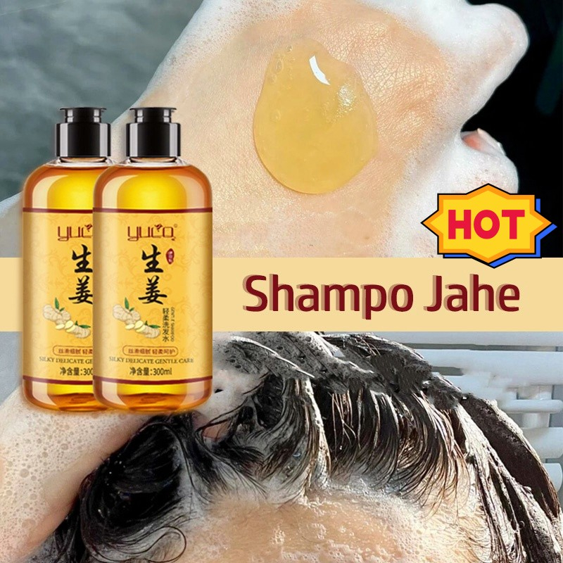 Jual Shampo Jahe Shampo Penumbuh Rambut Sampo Anti Rambut Rontok 300ml ...