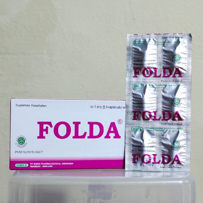 Jual Folda 30 Tablet - Mulitivitamin Ibu Hamil - Folid Acic 800mcg ...