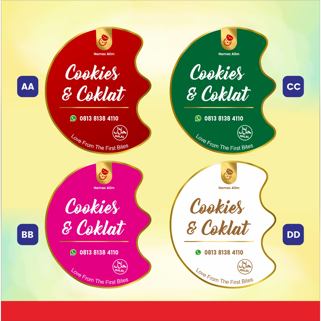Jual STIKER KUE KERING | Shopee Indonesia