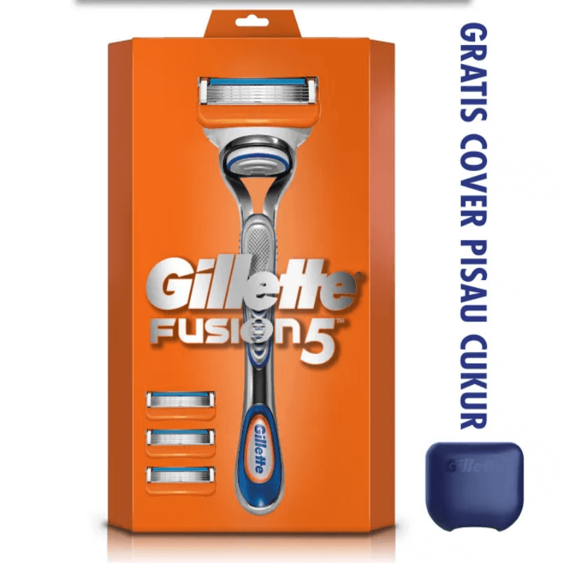 Jual Gillette Fusion 5 Proglide Razor & Refill Isi Ulang 4S dan 2S ...