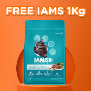 Jual Free IAMS 1 Kg | Shopee Indonesia