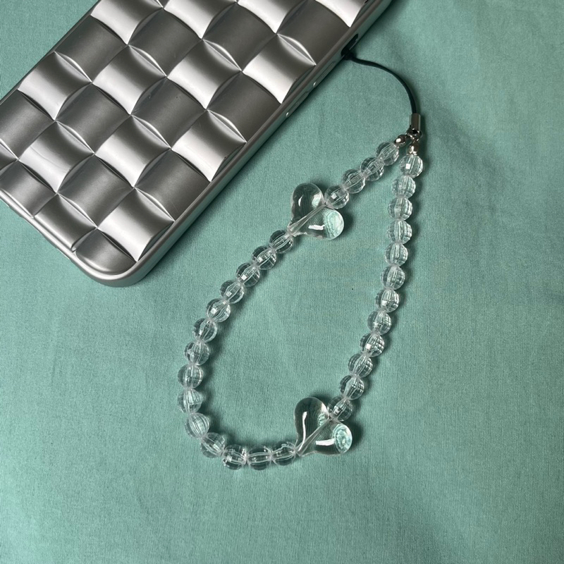 Jual CLEAR PHONE STRAP by LOST BEADS / GANTUNGAN KUNCI HANDPHONE KOREAN ...