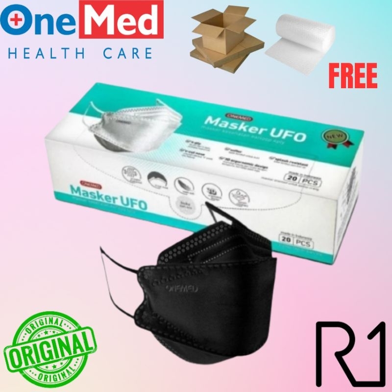 Jual Masker onemed KF94 / Masker medis UFO onemed 4ply isi 20pcs | Shopee Indonesia