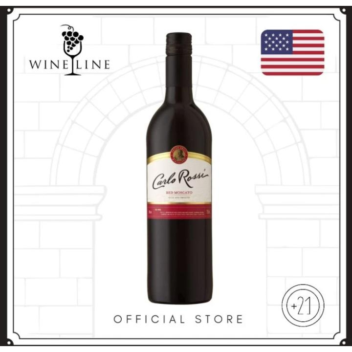 Jual Carlo Rossi Red Moscato 750mL | Shopee Indonesia