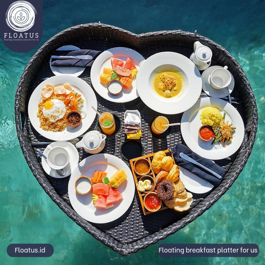 Jual Lovina Floating Breakfast Tray 60cm | Floatingtray | Platter Tray | Nampan Apung | Pool ...