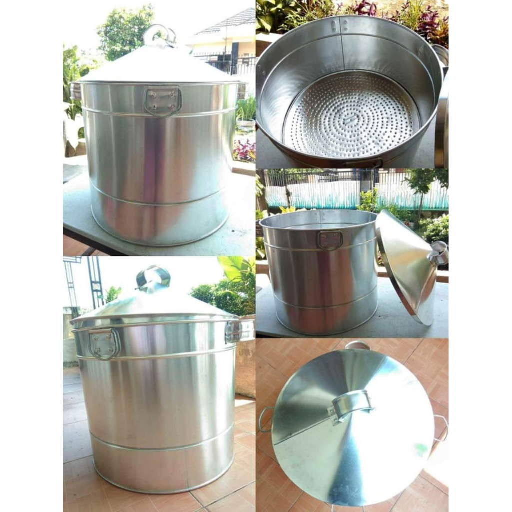 Jual Kukusan nasi jumbo hajatan 20 kg /25 kg/ kukusan /kukusan jumbo ...