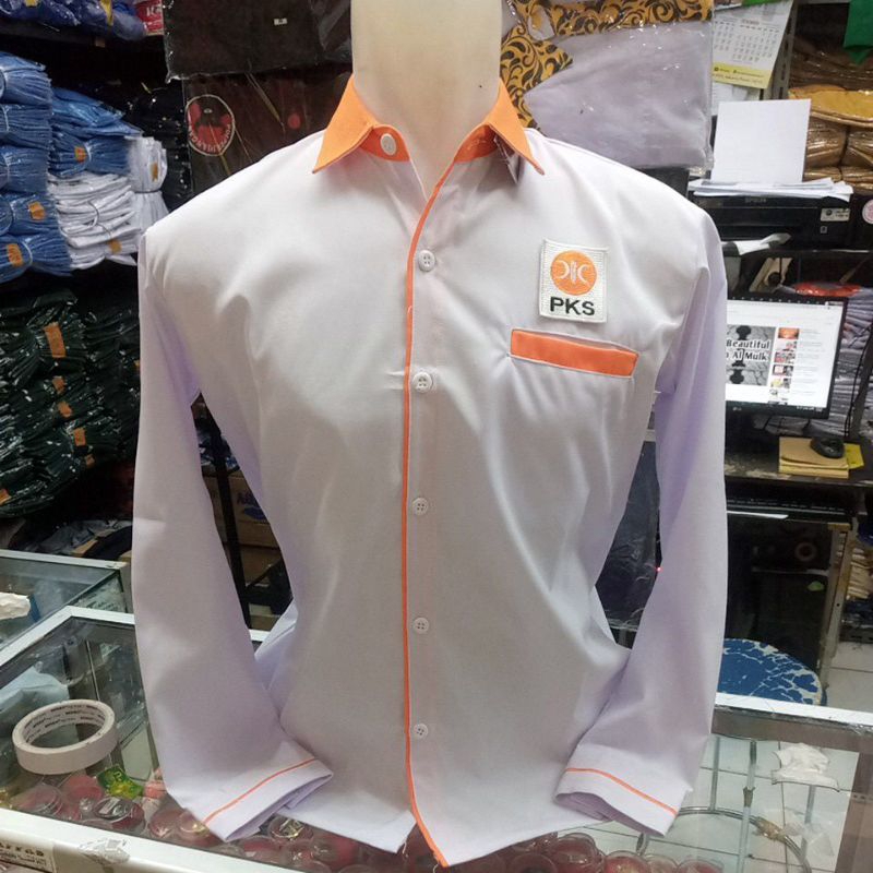 Jual kemeja partai PKS lengan panjang | Shopee Indonesia Jual kemeja partai PKS lengan panjang | Shopee Indonesia