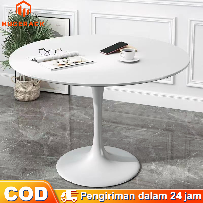 Jual Meja /Meja Bulat /meja makan tiang tunggal/Meja tamu minimalis ...
