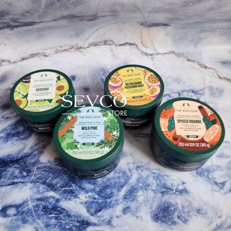 Jual (BPOM) THE BODY SHOP Body Scrub 250ml | Shopee Indonesia