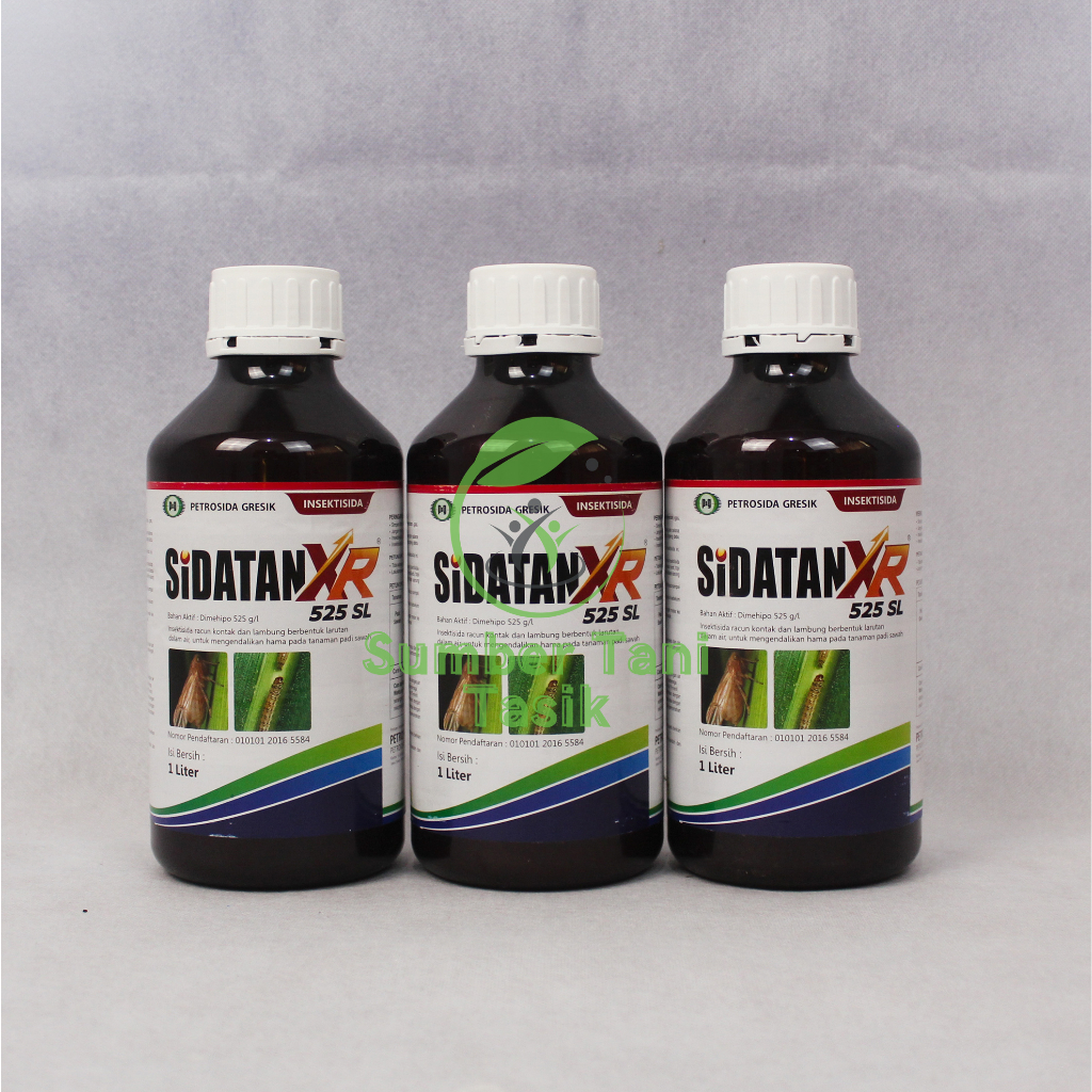 Jual SIDATAN XR 525 SL 1 Liter Insektisida Pembasmi Sundep dan Wereng ...