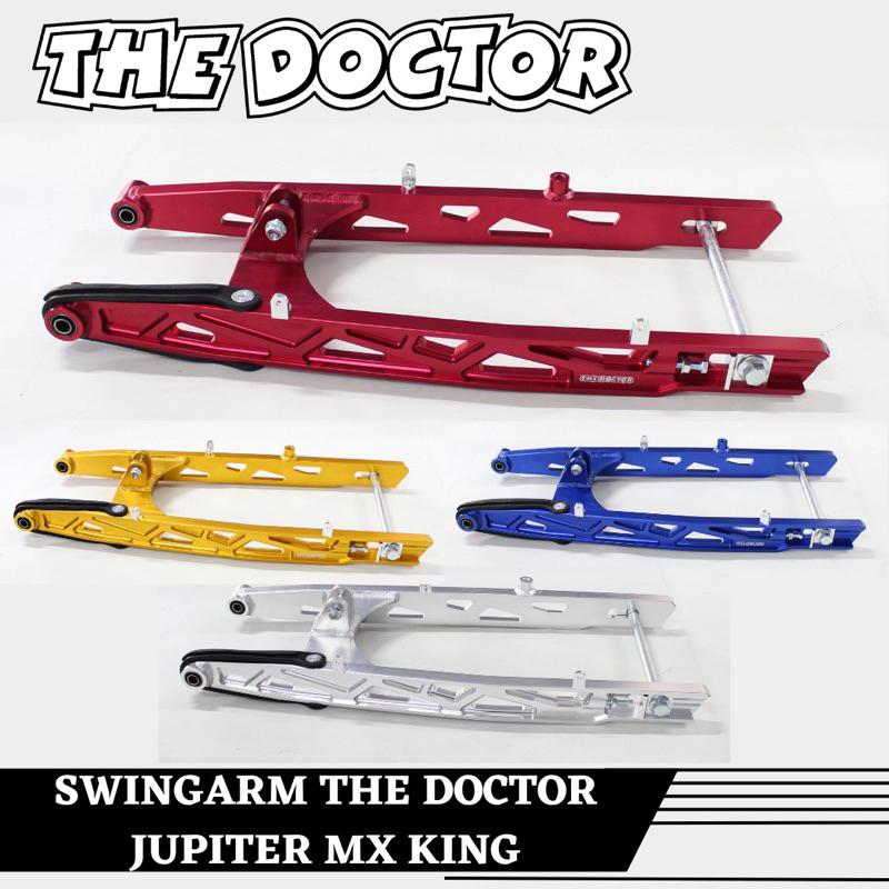 Jual SWINGARM SWING ARM MX KING PANJANG 66CM BAHAN ALUMUNIUM THE DOCTOR ...