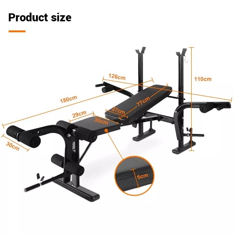 Jual Multi-Functional Supine Board / Bench Press Multifungsi / Kursi ...