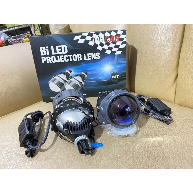Jual Biled Projector 3" Bluelens Flat Cutoff IPHCAR P3T Bergaransi ...