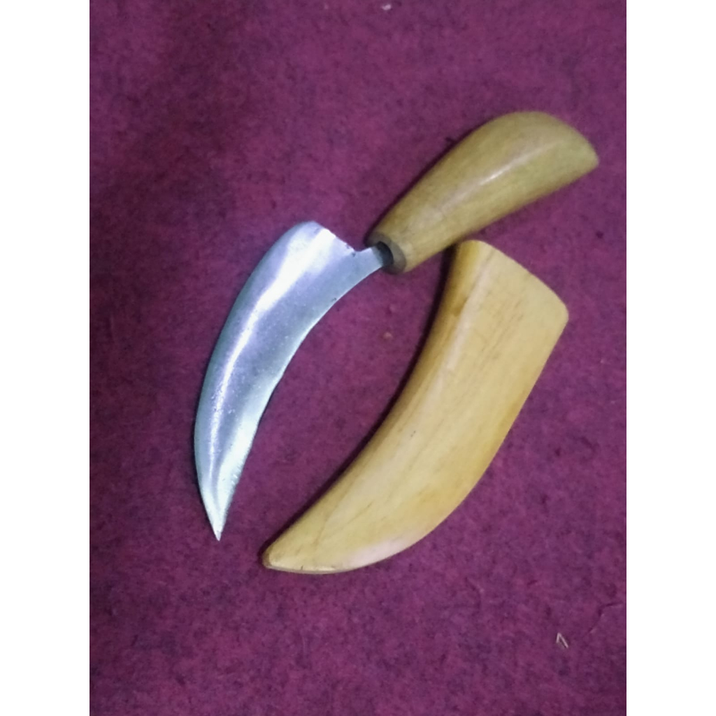 Jual Piso Pisau Dapur Raut Ukir bambu kayu | Shopee Indonesia