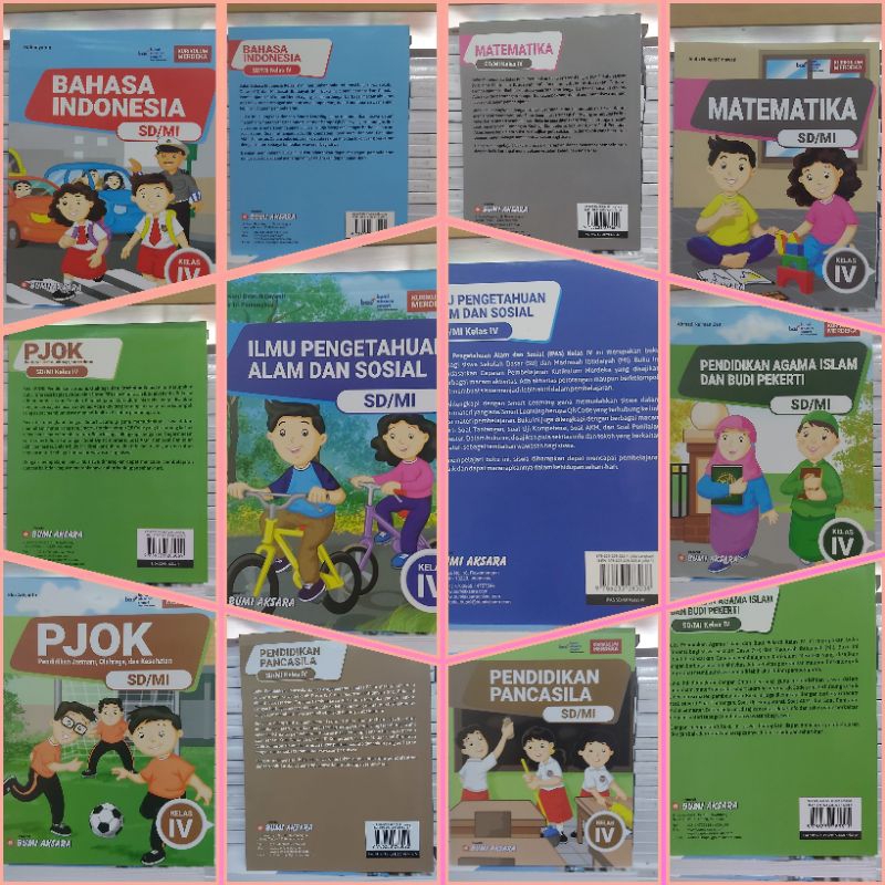 Jual Buku Paket SD Kelas 4 SD/ MI kurikulum Merdeka Bumi Aksara ...