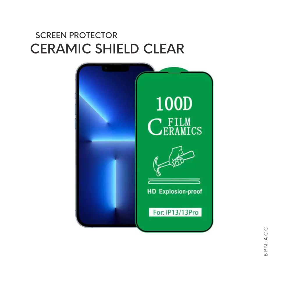Jual Anti Gores Screen Protector iPhone Ceramic Nano Shield Bening ...