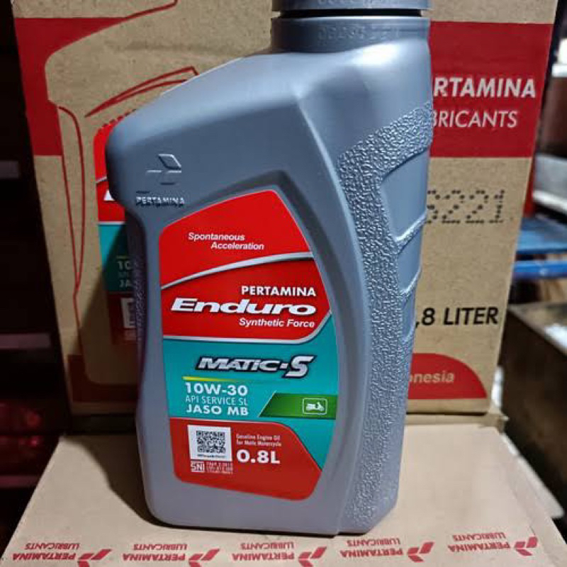Jual OLI ENDURO MATIC S 10W-30 | 0,8 Liter | Oli Pertamina | Shopee ...