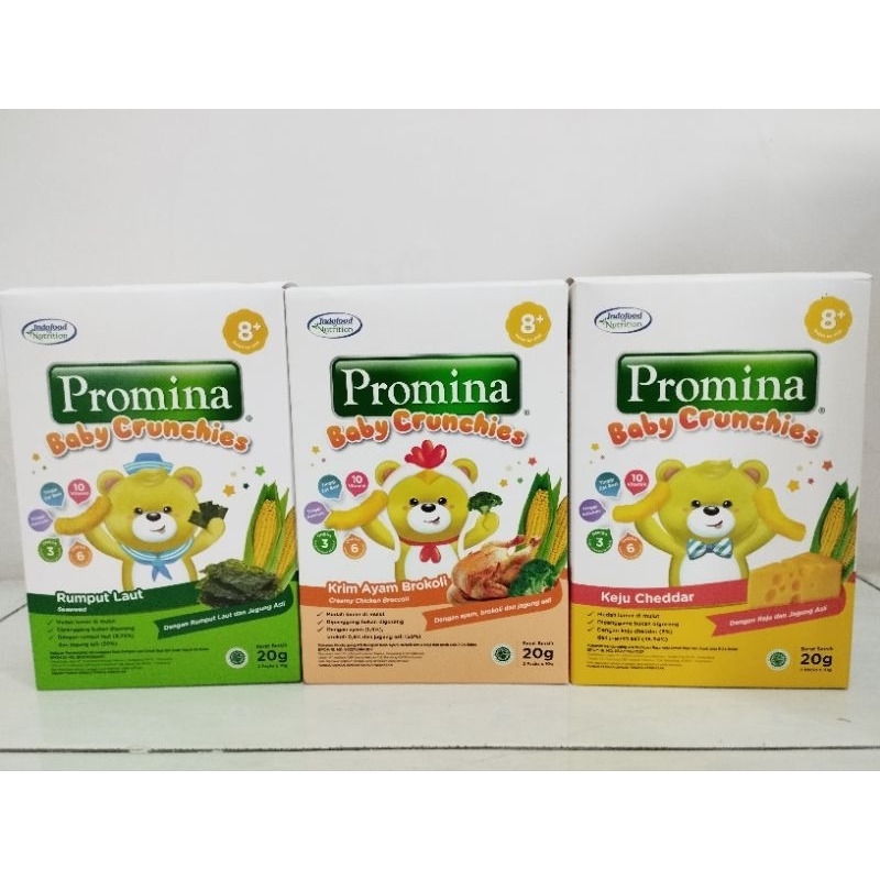 Jual PROMINA Baby Crunchies | Shopee Indonesia