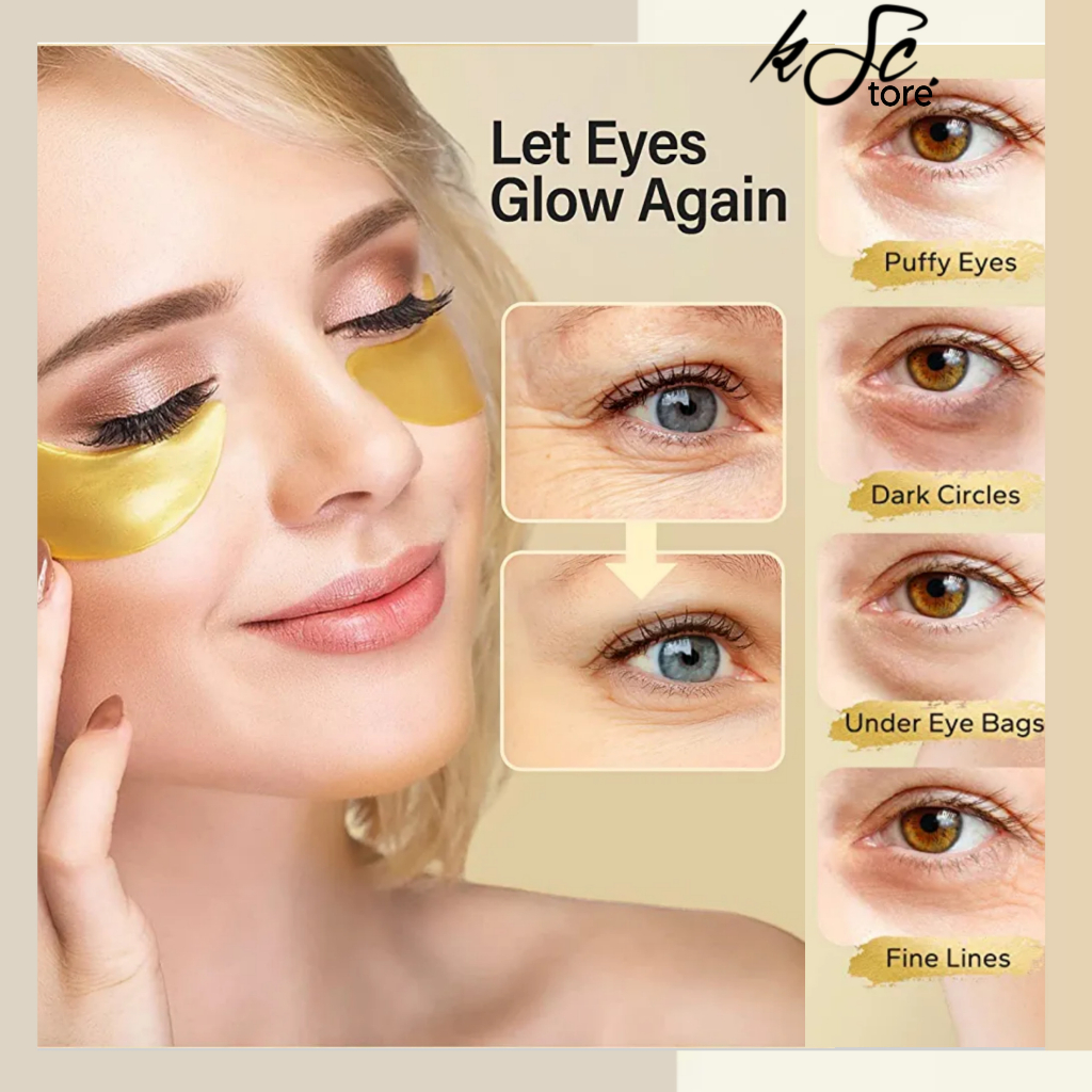 Jual Collagen Masker Mata Eye Patches Eye Mask Moisturizing Memudarkan ...