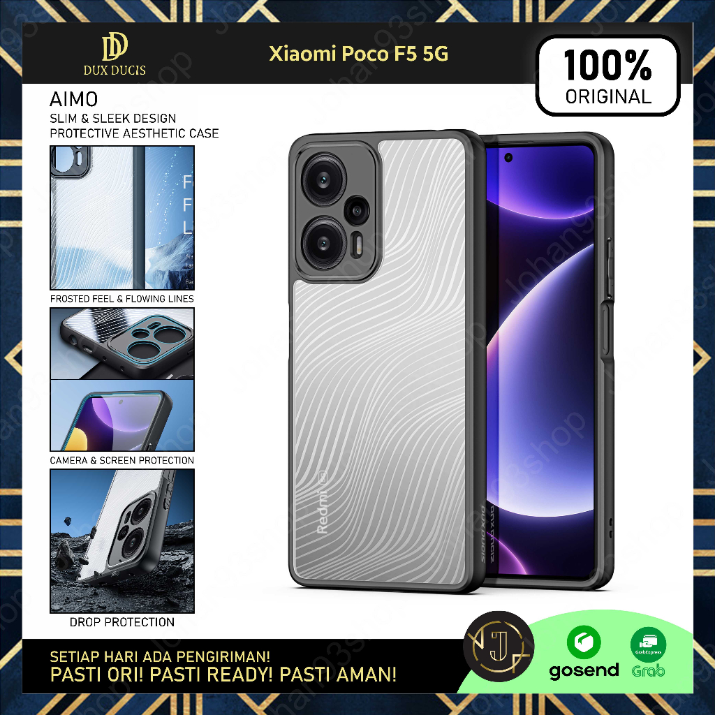 Jual Case Xiaomi Poco F5 5g Dux Ducis Aimo Artistic Hybrid Casing