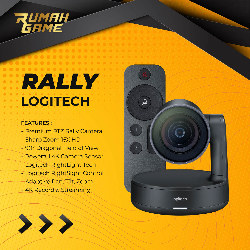 Jual Logitech Rally Camera ORIGINAL LOGITECH WEBCAM | Shopee Indonesia