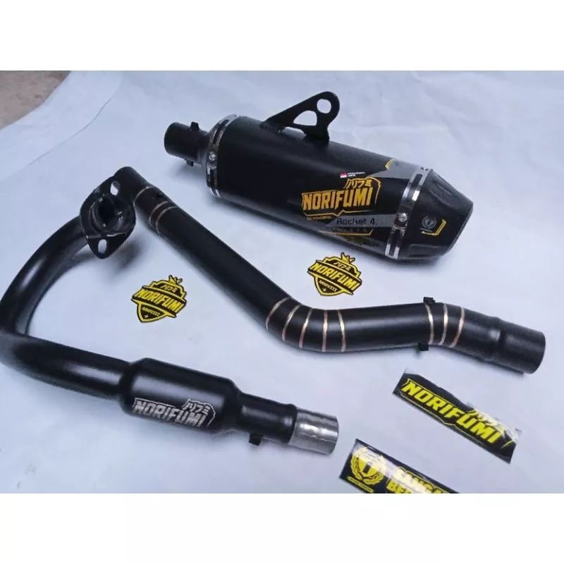 Jual Norifumi exhaust conical open Spec for xr 150 xtz 125 xr 200 KLX ...