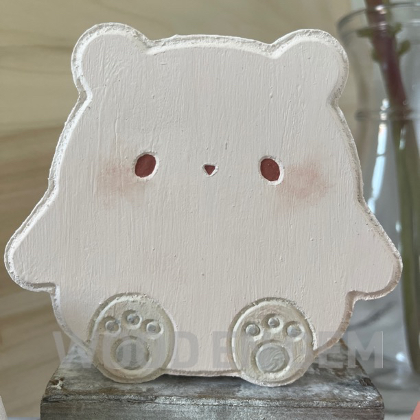 Jual WOODENGEM DIY Wood Character Painting Kit Melukis Mainan Anak Lucu ...