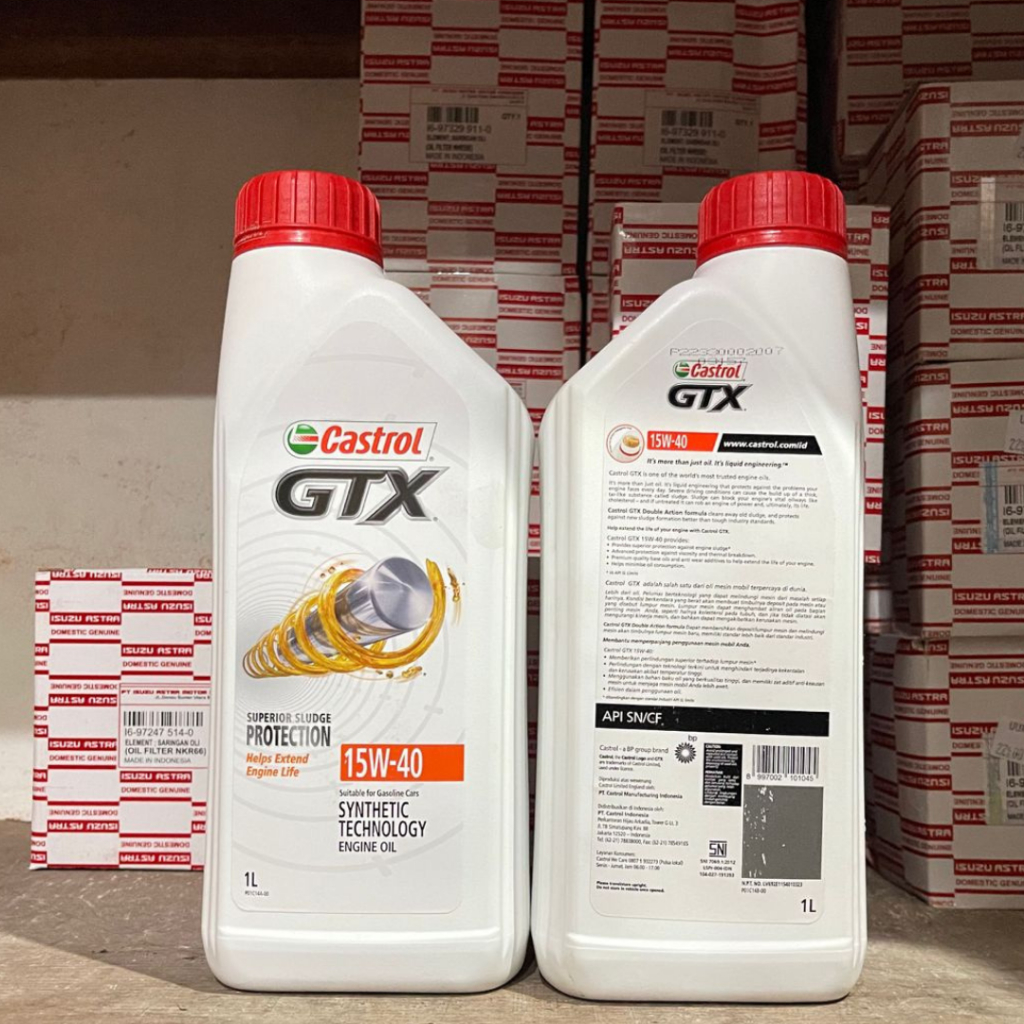 Jual KMD | Oli Castrol GTX 15W - 40 / Oli Mesin Mobil Bensin /Oli ...