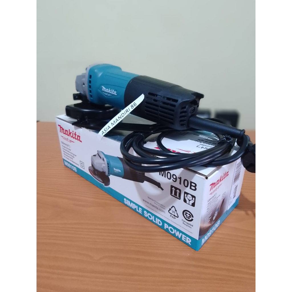 Jual MT91 MT 91 Mesin Gerinda 4" Maktec / Makita M0910B FREE BUBBLE WRAP | Shopee Indonesia
