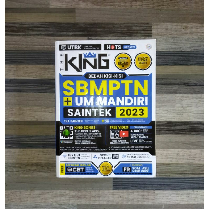 Jual THE KING SBMPTN SAINTEK 2023 (ORIGINAL) | Shopee Indonesia