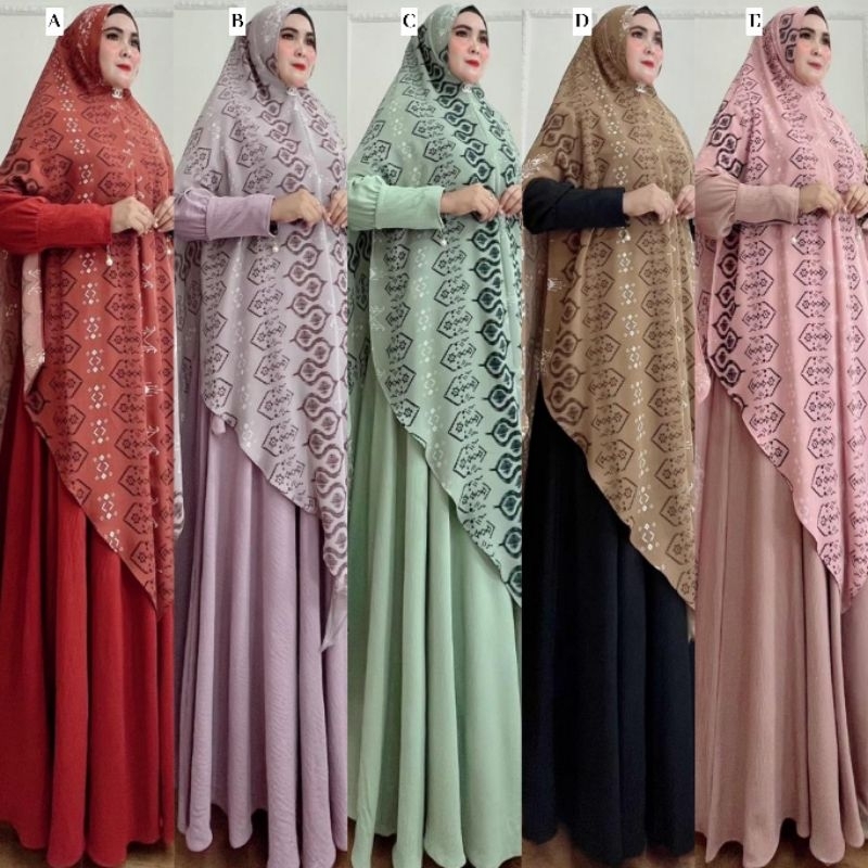 Jual Dijah 817 Syari Hitam Umroh Haji by Dijah | Shopee Indonesia