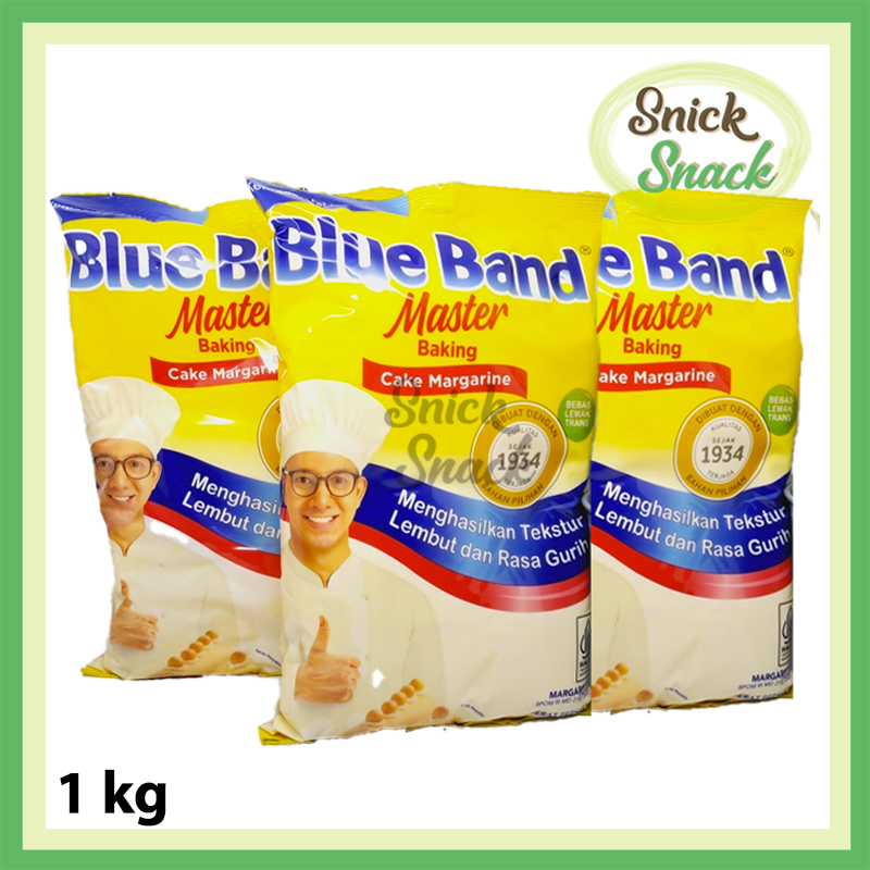 Jual Blueband Master 1 kg Mentega Cake Margarine Blue Band Margarin ...