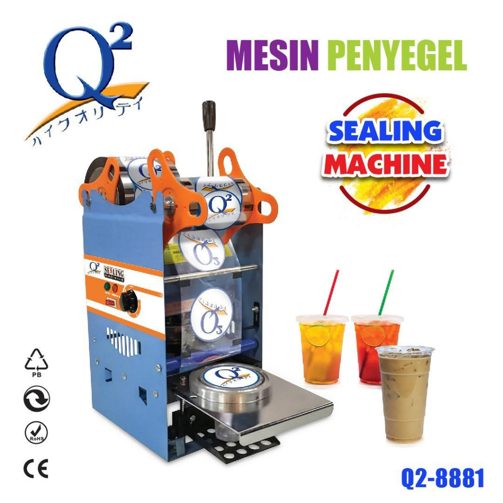 Jual MESIN PRESS GELAS PLASTIK MESIN CUP SEALER MANUAL SEALING MACHINE ...