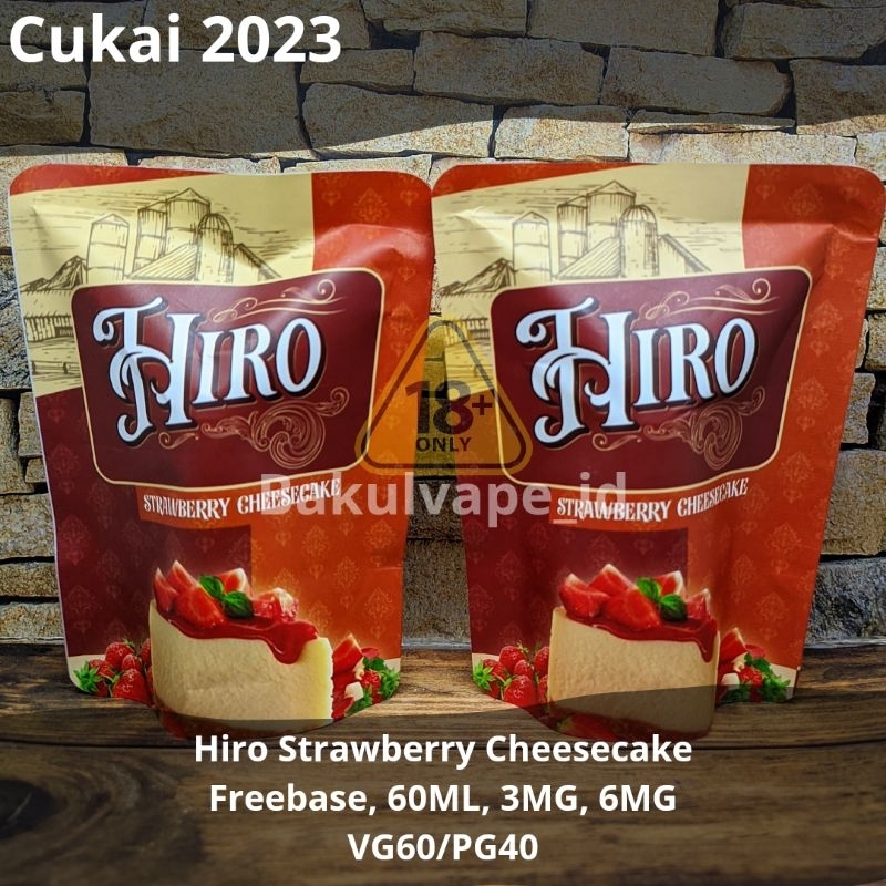 Jual Hiro Strawberry Cheesecake 60ml Original By Jozojo Strawberry ...