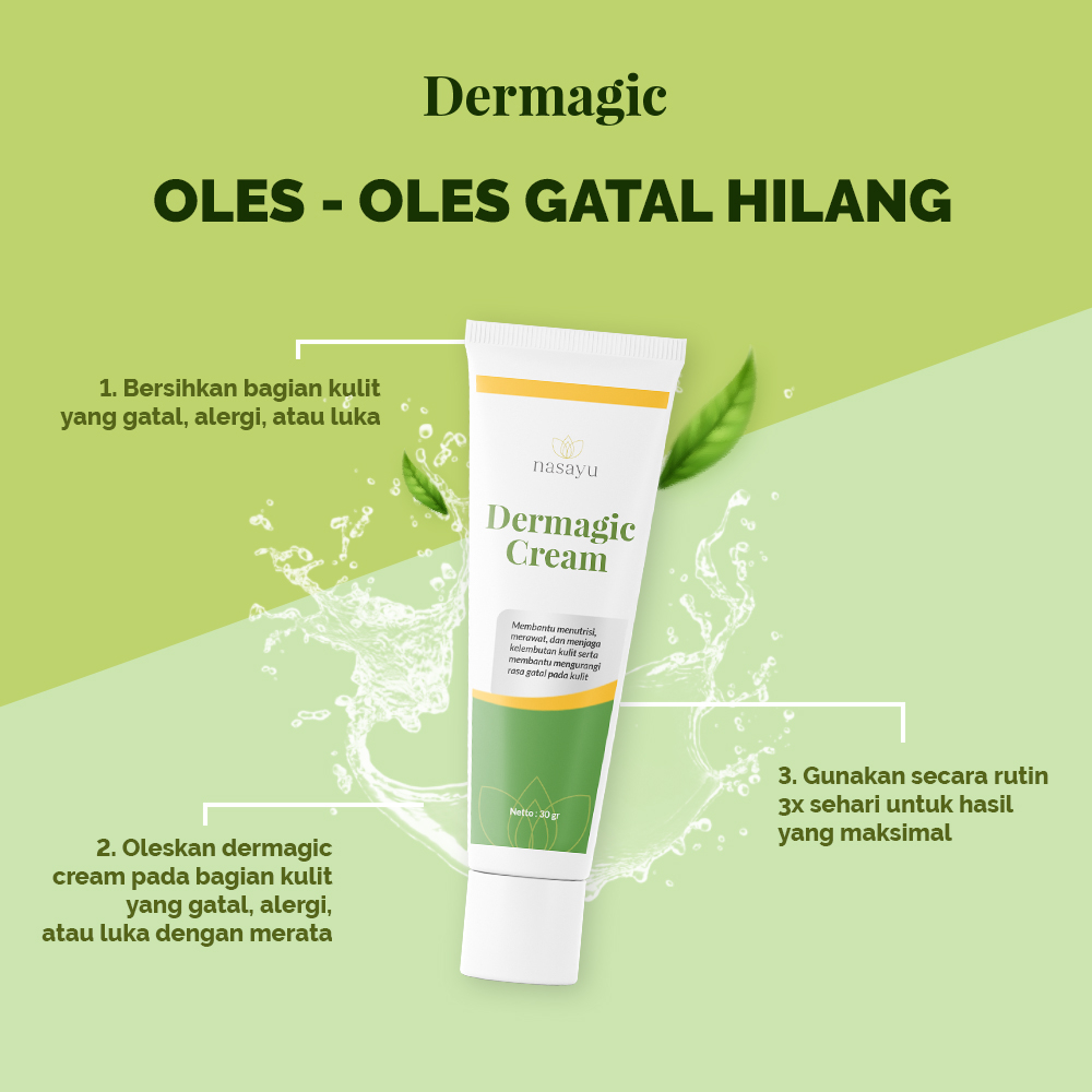 Jual Dermagic Cream BPOM Salep Atasi gatal Jamur Gatal Eksim Gatal Selangkangan Gatal Alergi ...