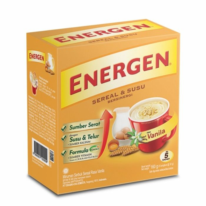 Jual ENERGEN BOX Isi 5 | Shopee Indonesia