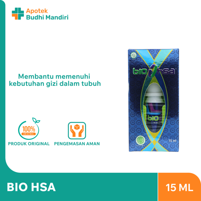 Jual Bio HSA 15ml - Membantu Memenuhi Kebutuhan Gizi | Shopee Indonesia