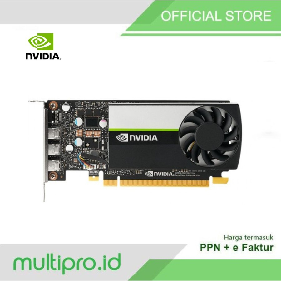 Jual NVIDIA T400 VGA Quadro T400 4GB GDDR6 64Bit Low Profile SFF ...