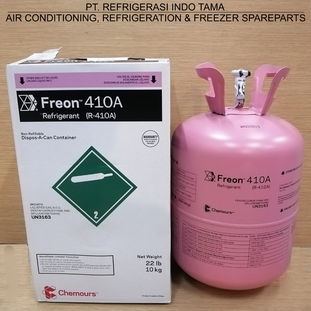 Jual Chemours R410A 10 kg China - Refrigerant R410A / R410 A - R 410A - R 410 A | Shopee Indonesia