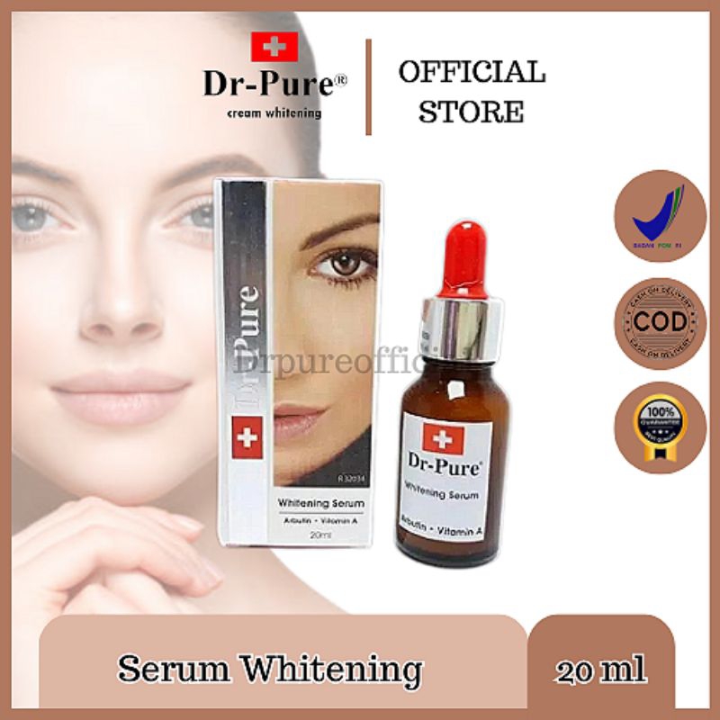 Jual DR PURE SERUM WHITENING DR PURE BPOM TERBARU | Shopee Indonesia