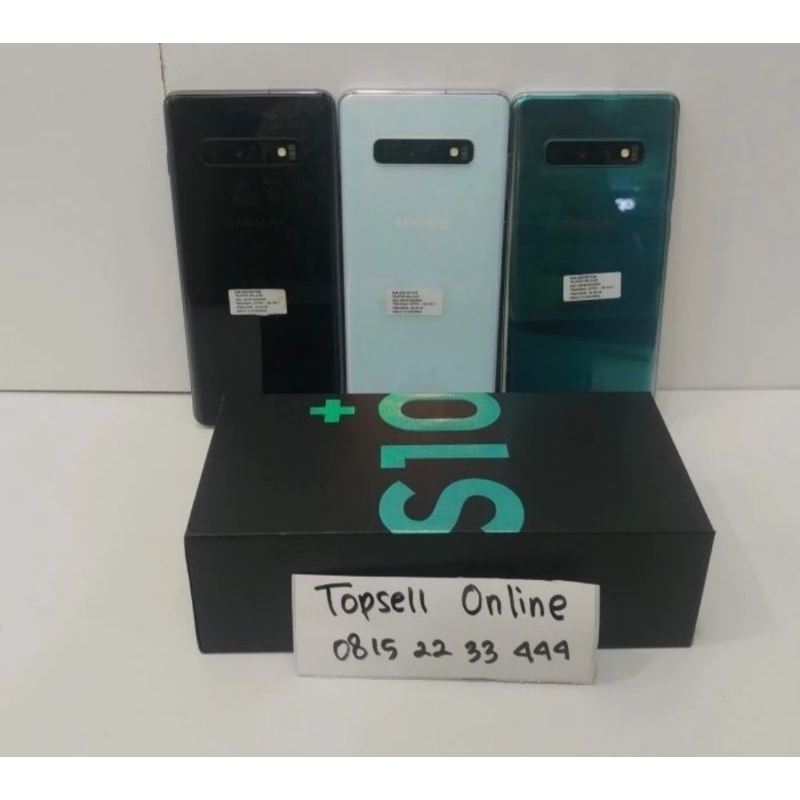 Jual Samsung Galaxy S10 Plus Ram 8gb Rom 128gb Second Fullset Original ...