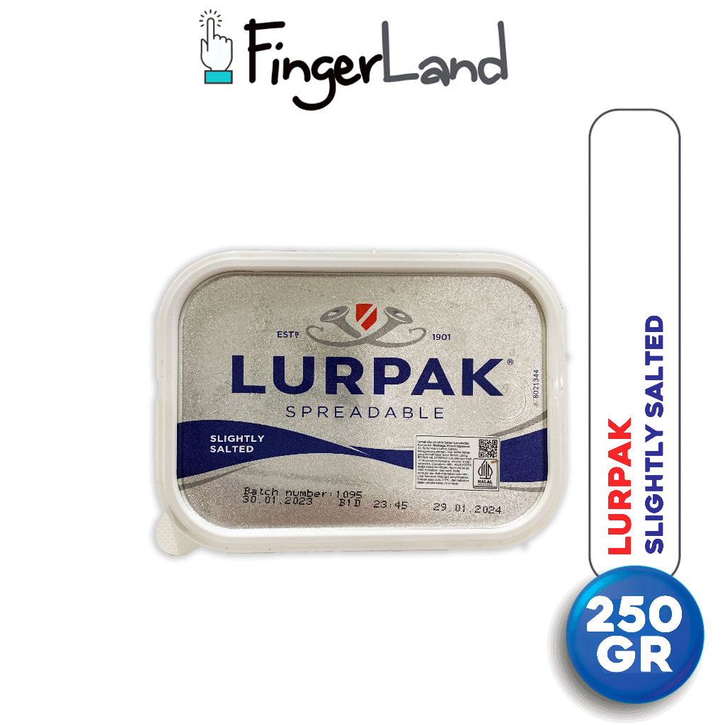 Jual LURPAK Spreadable Salted 250 gram Mentega Oles Asin | Shopee Indonesia