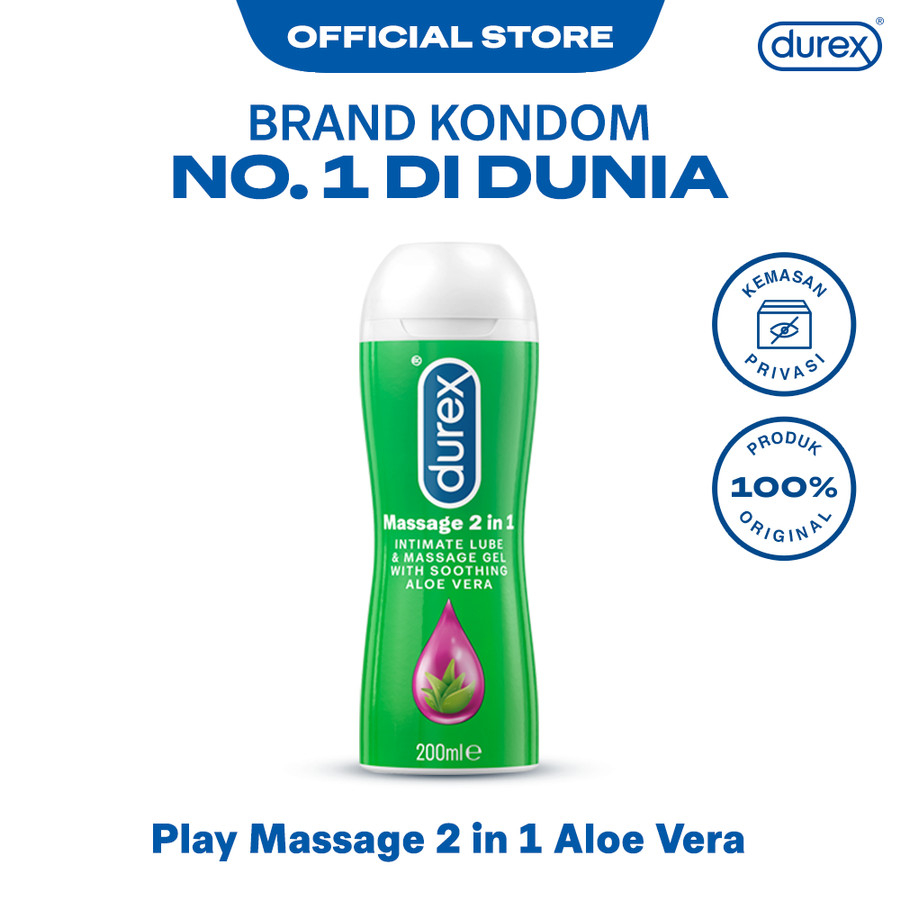 Jual Durex Play Massage 2in1 lubricant Pelumas Berbentuk Gel kemasan ...