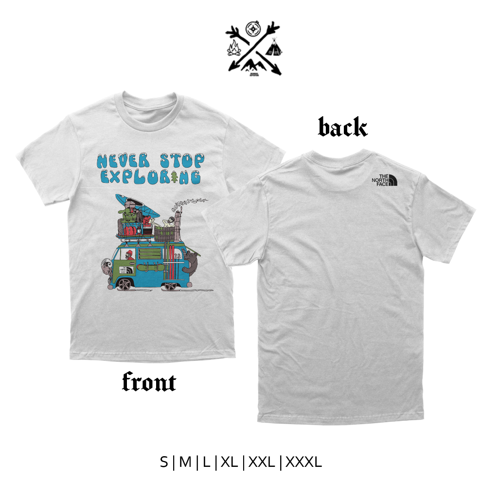 Jual tshirt TNF the nort face kaos tnf combed 24s | Shopee Indonesia