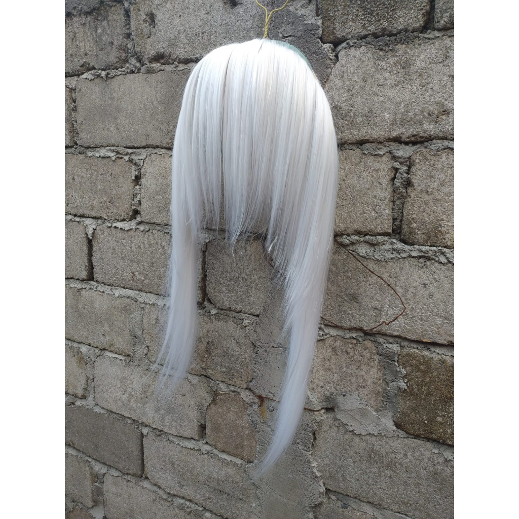 Jual Bando Barong Rambut Sintetis Putih Kertas TEBAL | Shopee Indonesia