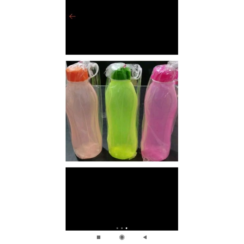 Jual Botol air minum Plastik 500ml / Botol Air 500ml / Botol Plastik ...