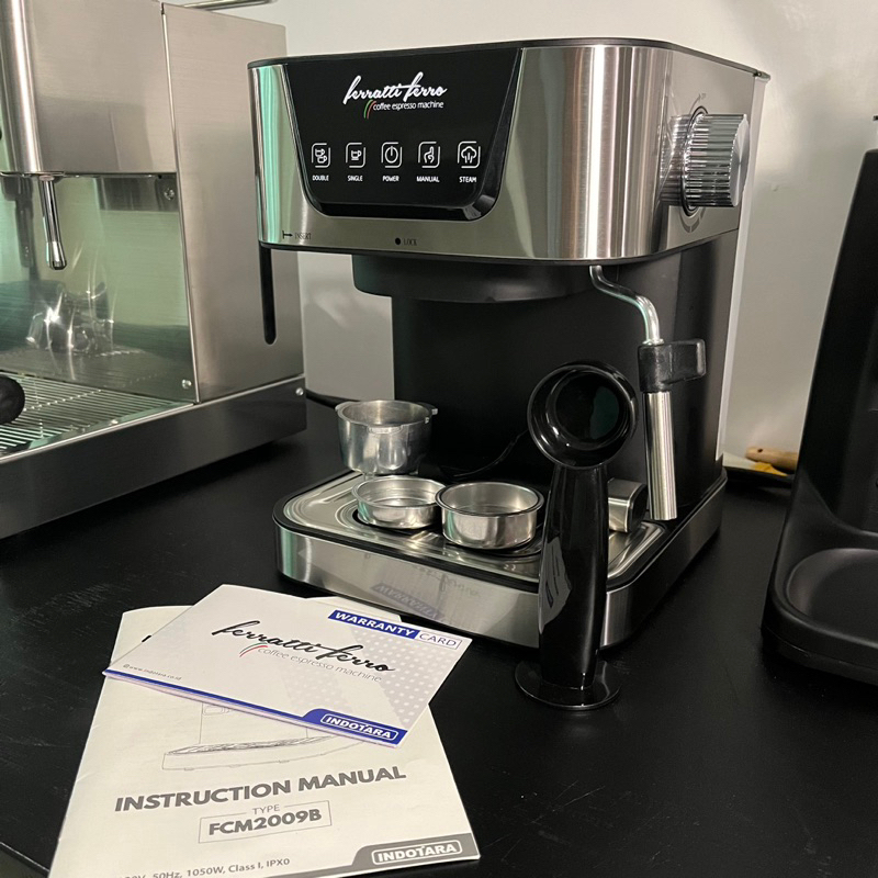 Jual Mesin Kopi Espresso Ferratti Ferro fcm 2009b (preloved) | Shopee ...